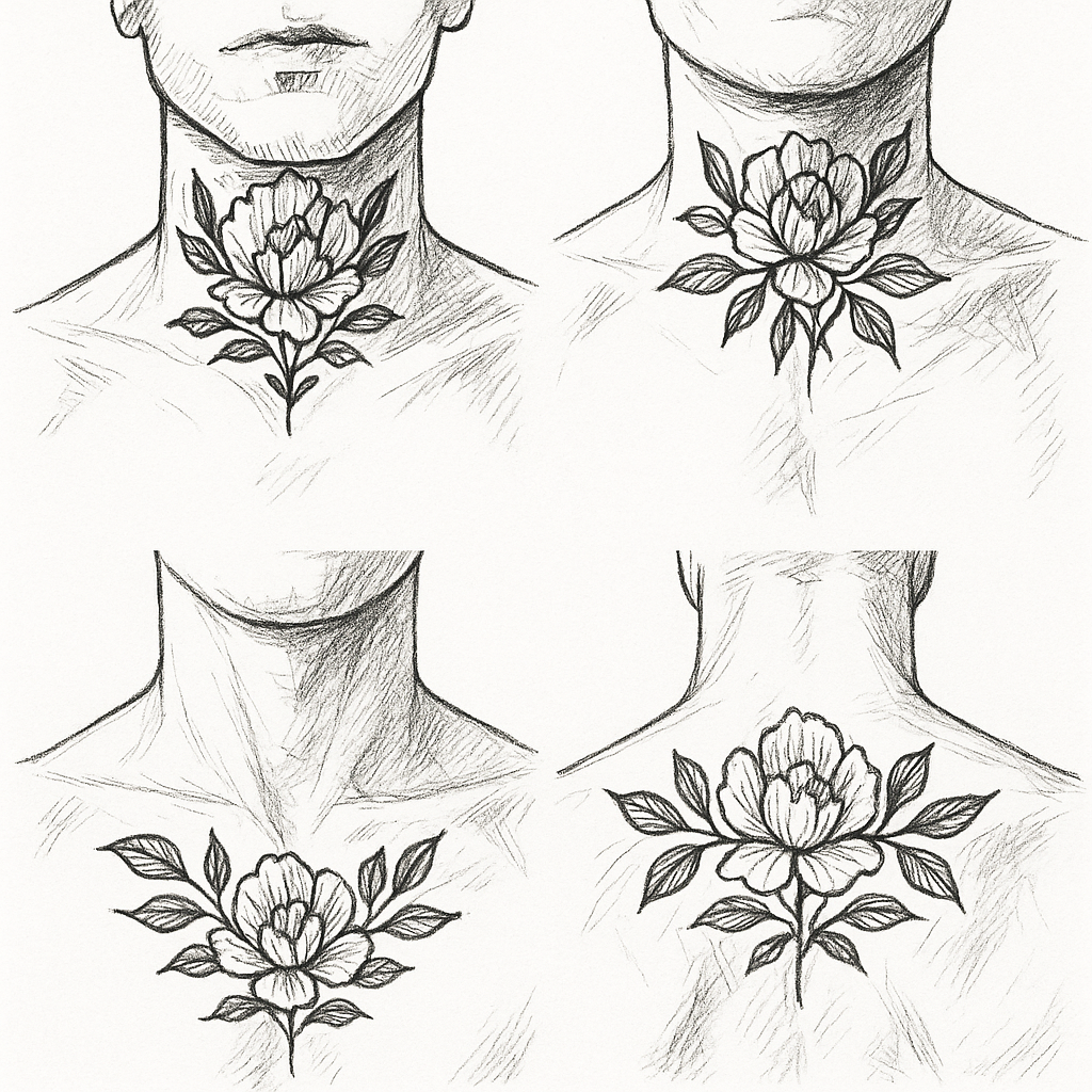 Sketch "Imagine Prompt Four Panel L" Tattoo Design | TattooCanvas.com