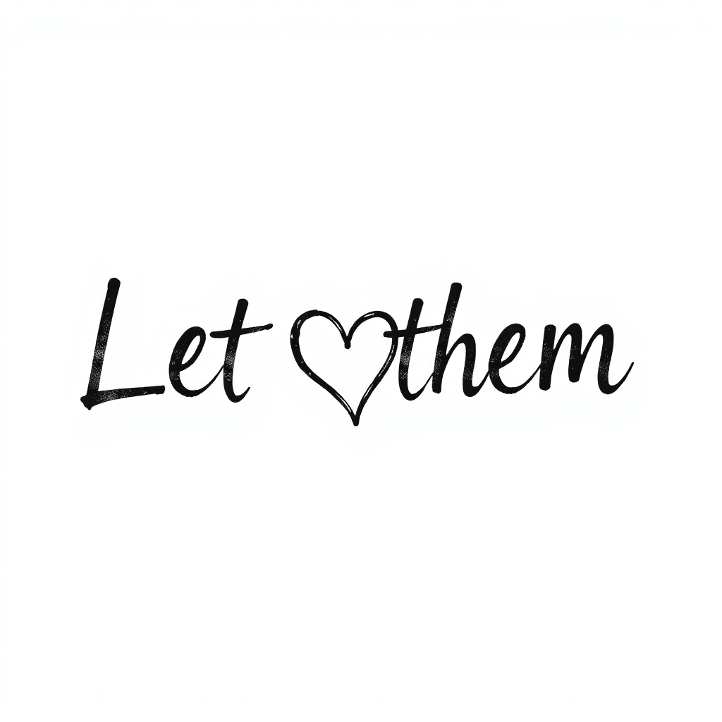 Sketch "The Words Let Them With Hea" Tattoo Design | TattooCanvas.com