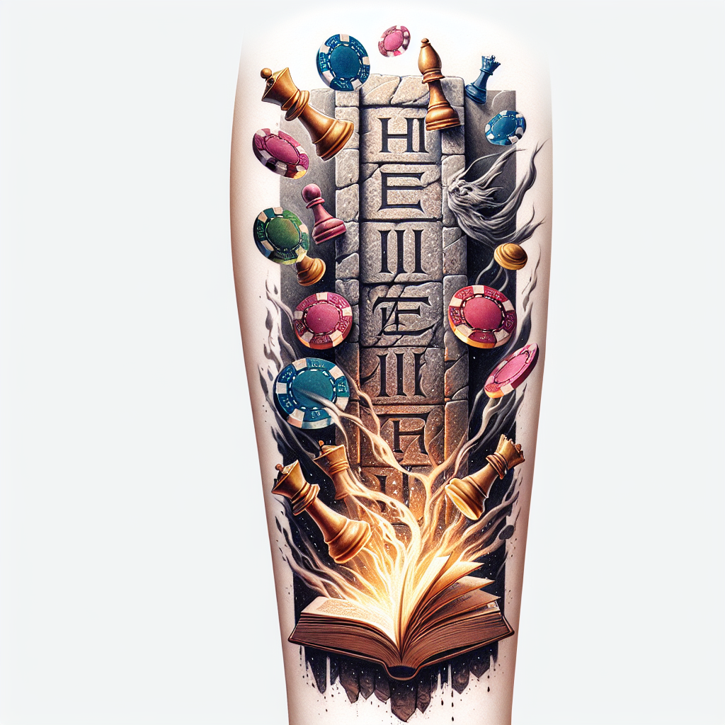 Realism "Forearm Tattoo Of An Open B" Tattoo Design | TattooCanvas.com
