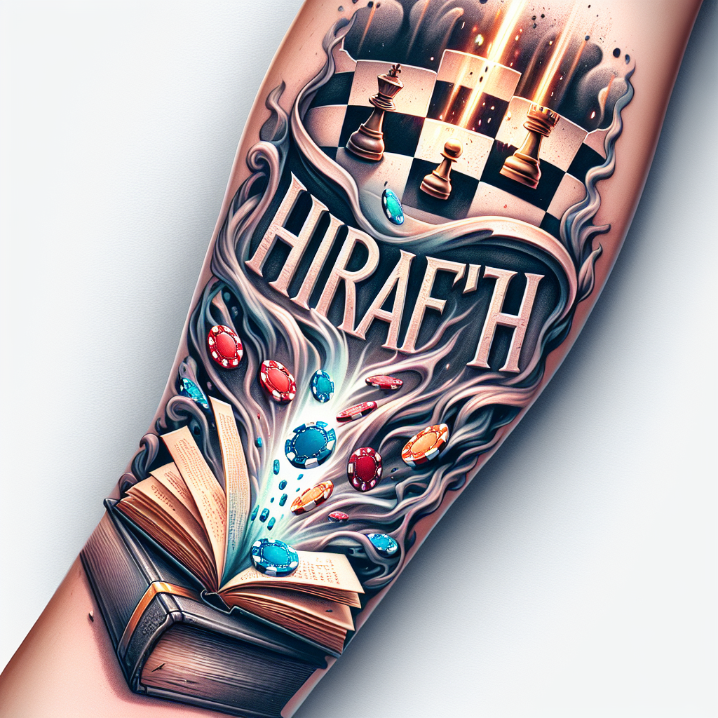 Realism "Forearm Tattoo Of An Open B" Tattoo Design | TattooCanvas.com